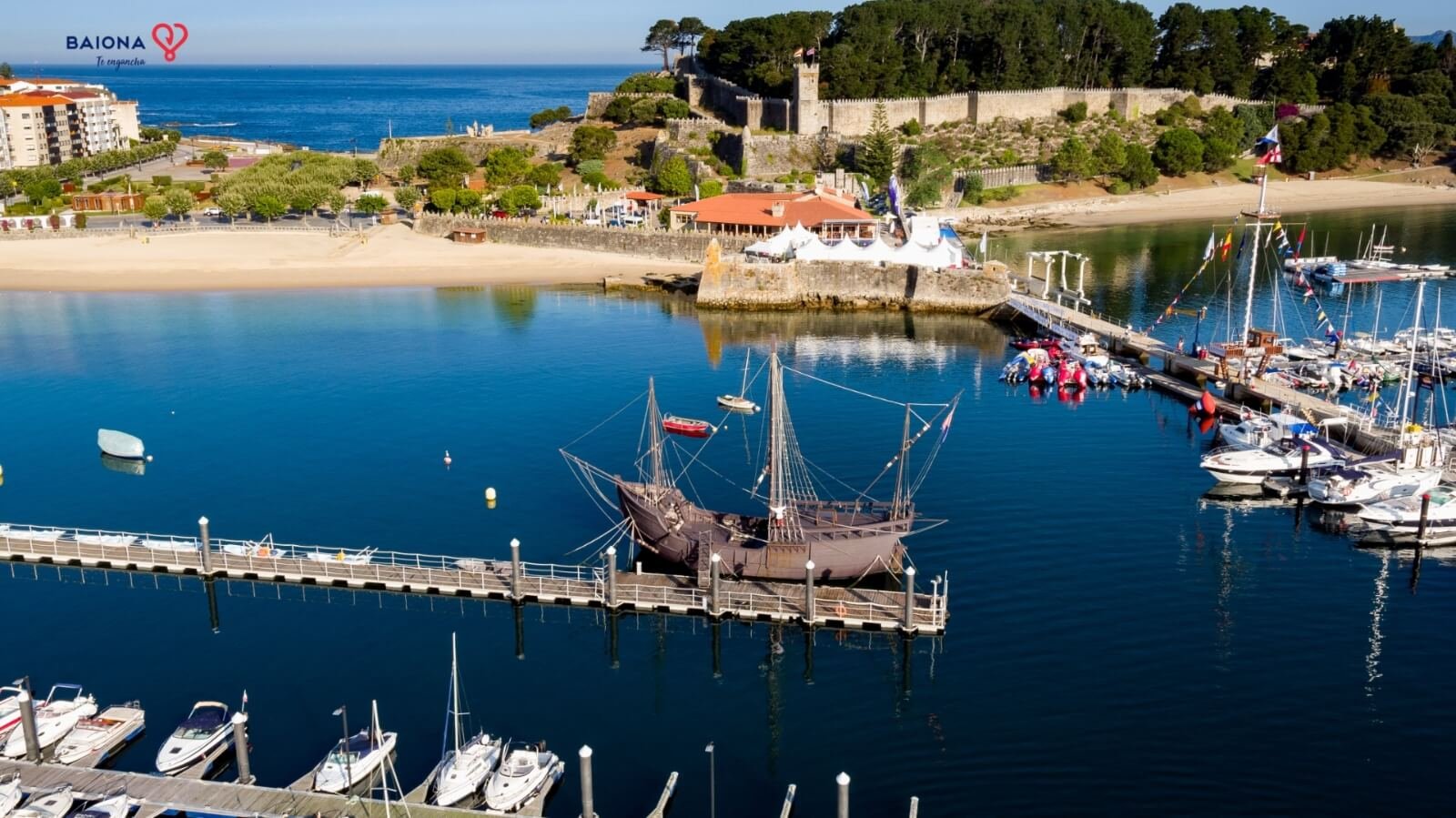 La Pinta, Caravel of Discovery: Arribada Festival in Baiona